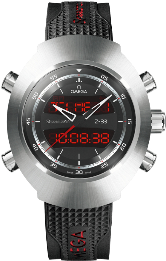325.92.43.79.01.001 Omega Spacemaster Z33 Mens Quartz Watch