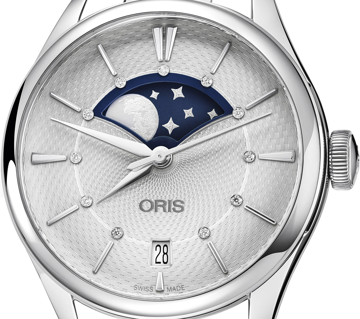 Discounted Oris Artelier Moon Phase, Date 76377234051MB