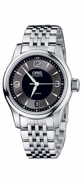 73375784064MB Oris Modern Classic Date Automatic Black Dial Watch