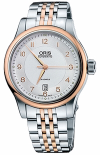 Oris Classic Date Mens Automatic 42MM Watches | AuthenticWatches.com