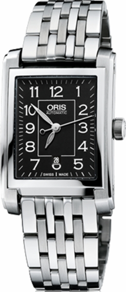 56176564034MB Oris Rectangular Date Womens Timepiece