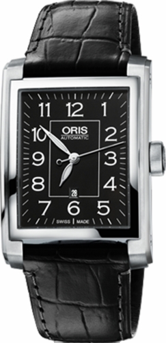 56176574034LS Oris Rectangular Date Mens Automatic Authentic Luxury Watch