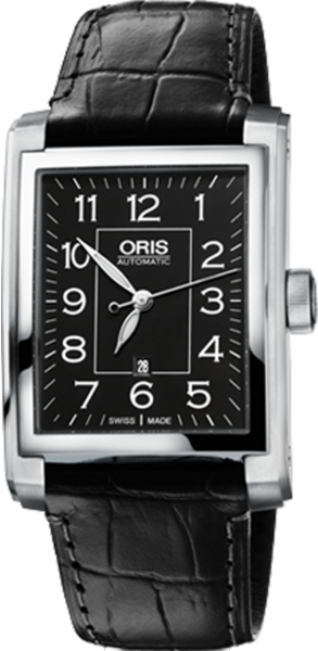 56176574034LS Oris Rectangular Date Mens Automatic Authentic Luxury Watch