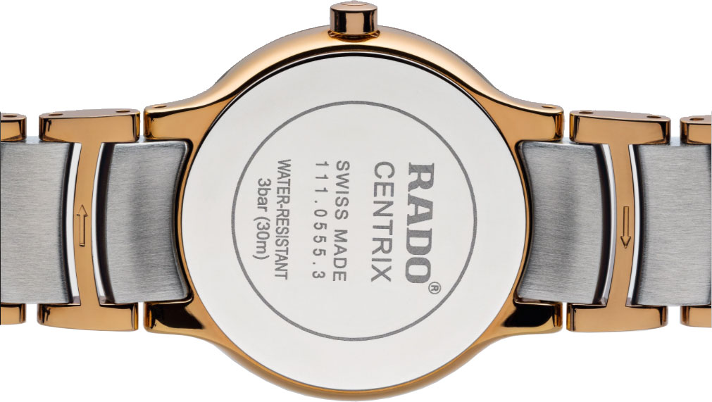 R30555103 Rado Centrix Silver Dial Womens Watch