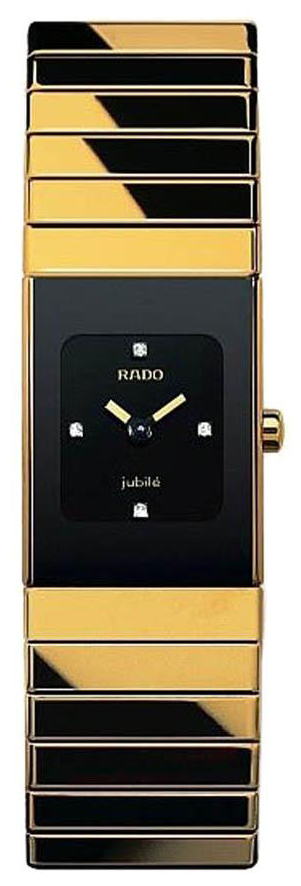 R21895742 Rado Ceramica XS Jubile Ladies Gold Tone Ceramic Watch