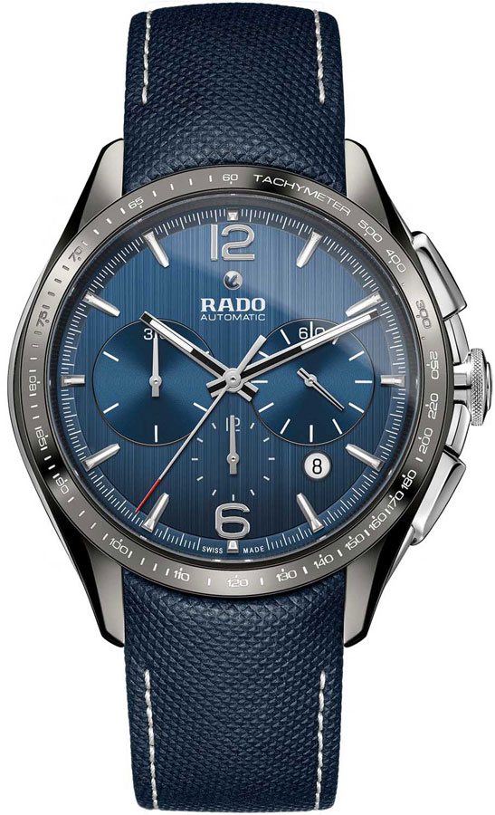 R32120205 Rado HyperChrome Automatic Blue Fabric Strap Men's Watch