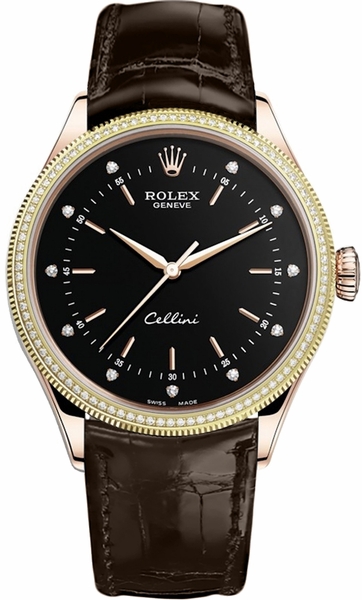 Buy Rolex Cellini Time 50605RBR-0013 | Authentic Watches