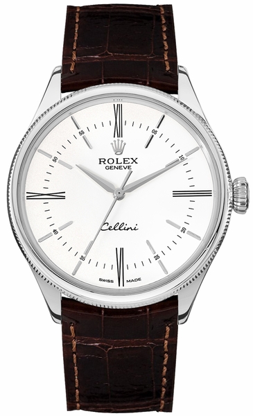 Rolex Cellini Time Index Hour Markers Men's Watch 50509