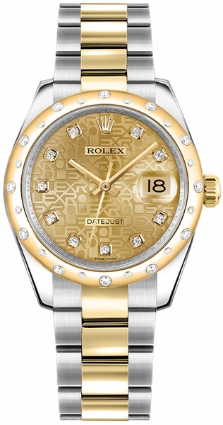 178343 Rolex Lady-Datejust 31 Champange Diamond Jubilee