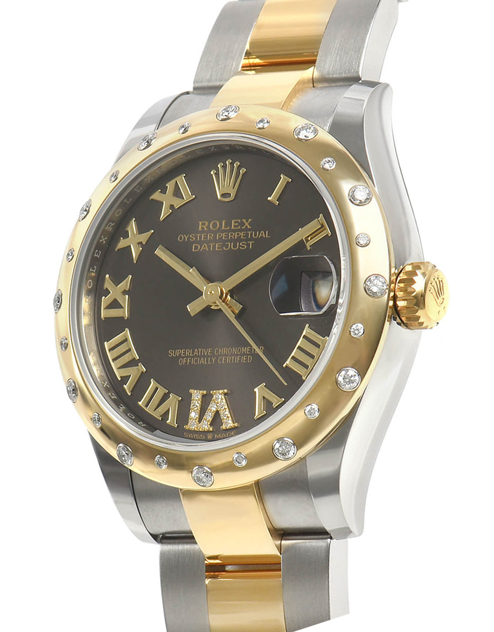 Rolex Datejust 31 Dark Grey Dial Women's Watch 278343RBR