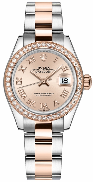 Rolex Datejust 31 Rose Dial Women's Watch 278381RBR