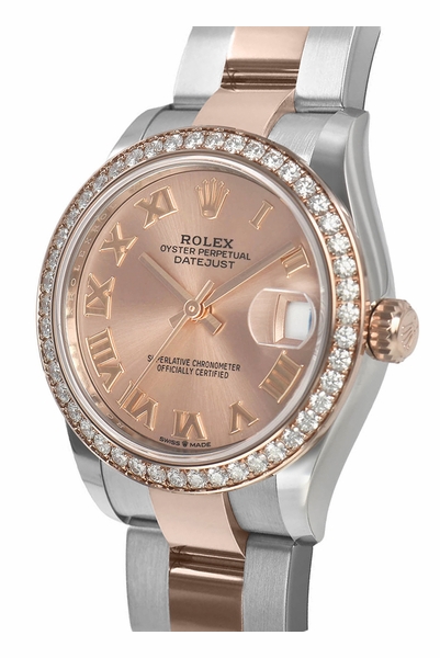 Rolex Datejust 31 Rose Dial Women's Watch 278381RBR