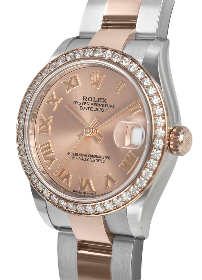 Rolex Datejust 31 Rose Dial Women's Watch 278381RBR
