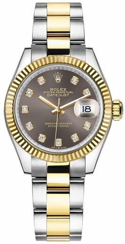 278273-0021 Rolex Datejust 31 Oystersteel and Yellow Gold Womens Watch
