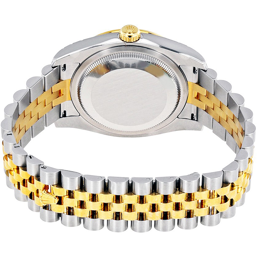 116243 Rolex Oyster Perpetual Datejust 36 Men's White Dial Watch