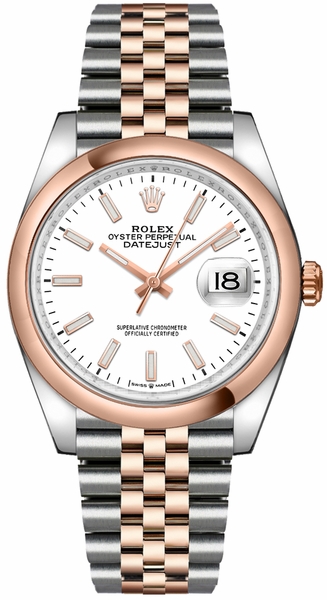 Buy Rolex Datejust 36 Rose Gold & Steel Men's Watch 126201