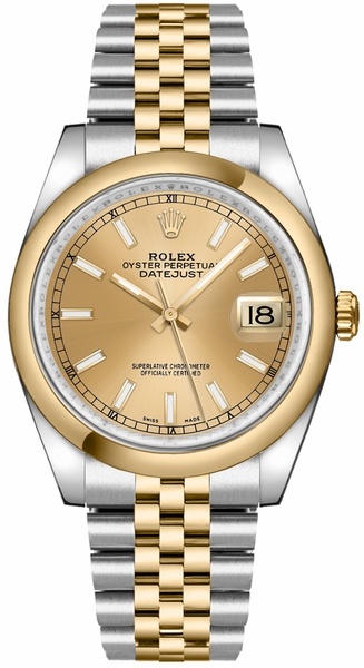 116203 Rolex Oyster Perpetual Datejust Men's Luxury Watch