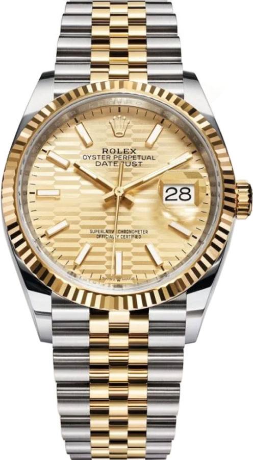 126233-0039 Rolex Datejust 36 Oystersteel and Yellow Gold Unisex Watch