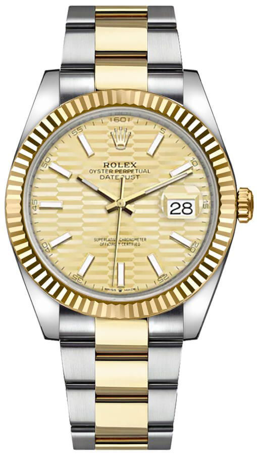 126333-0021 Rolex Datejust 41 Oystersteel and 18k Yellow Gold Mens Watch
