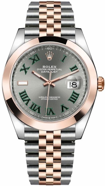M126301-0016 Rolex Datejust 41 Everose Rolesor Mens Watch