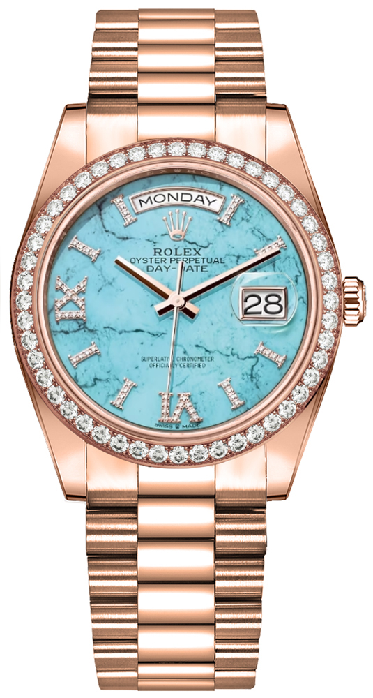 Rolex Day-Date 36 128345RBR-0064 | Authentic Watches