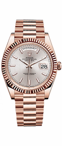 228235-SDTSP Rolex Day-Date 40 Gold Watch