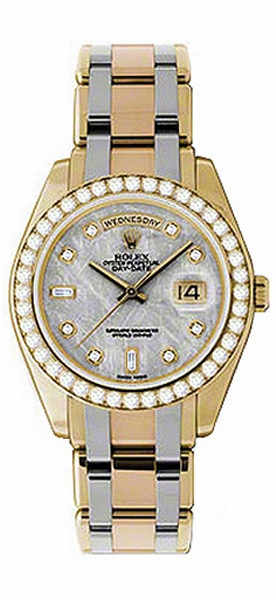 18948 Rolex Day Date Special Edition Watch Meteor Diamond Dial ...