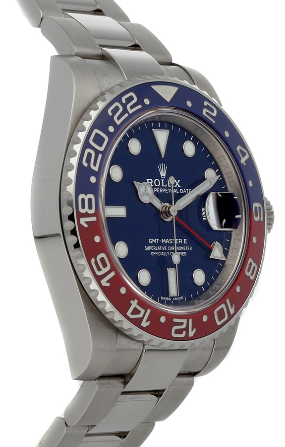 126719BLRO Rolex GMT-Master II Blue Dial Men's Watch