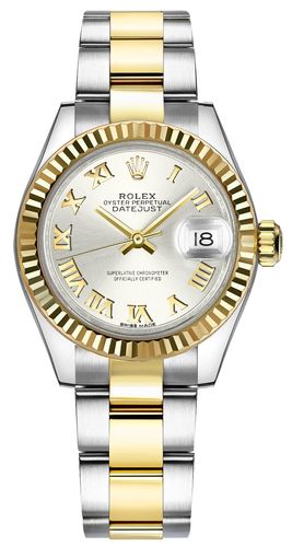 279173 Rolex Lady-Datejust Silver Roman Dial Watch