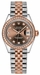 279381RBR Rolex Datejust 28 Chocolate Dial