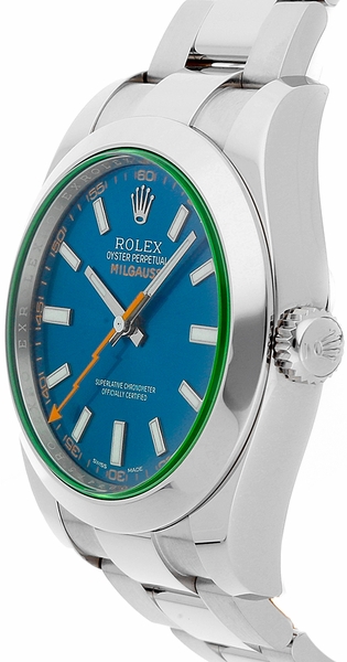 Authentic New 116400GV Rolex Z Blue Dial Men's Watch on Sale ...