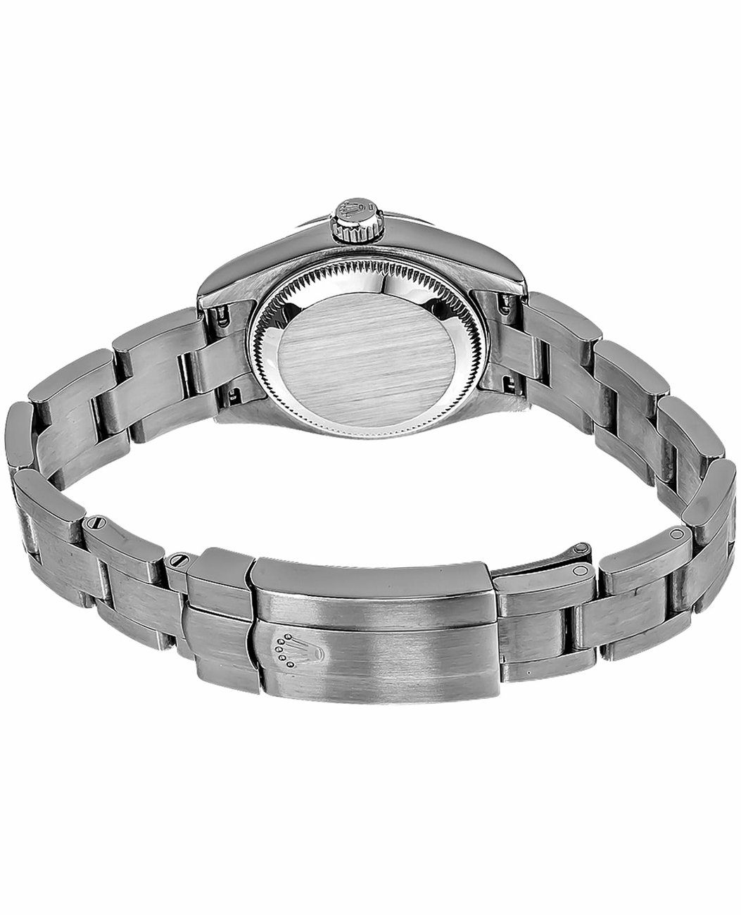 176200 Rolex Oyster Perpetual Automatic Steel Silver Dial Watch