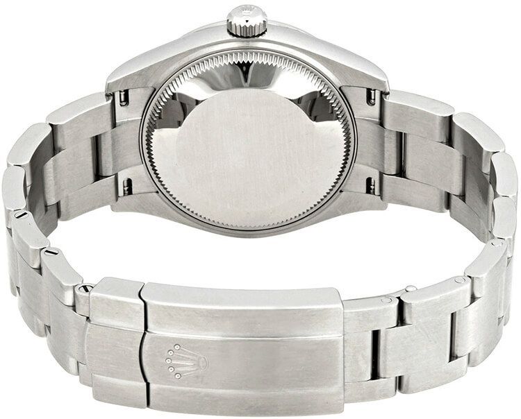 177234 Rolex Ladies Oyster Perpetual 18K White Gold Automatic Watch ...