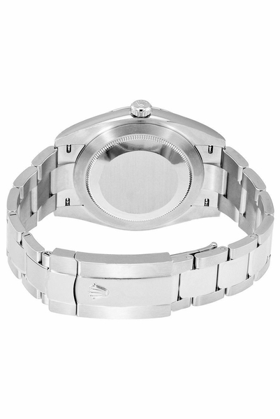 115234 Rolex Oyster Perpetual Date Steel Watch Silver Roman Dial ...