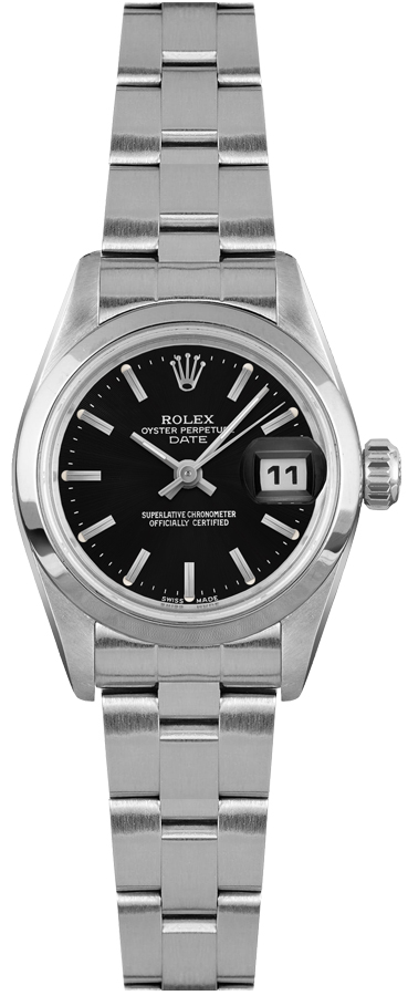 Authentic 69160-WHTRJ Rolex Oyster Perpetual Date Women's Watch on Sale ...