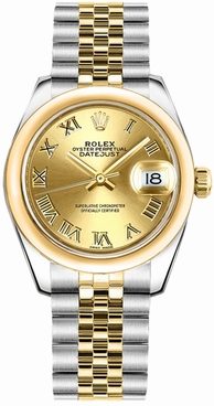 178243 Rolex Datejust 31 Roman Dial