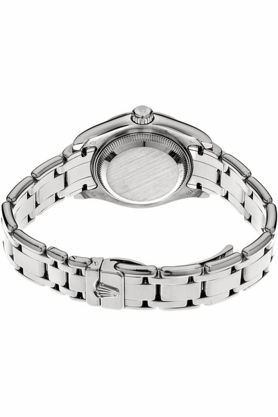 80319 Rolex Pearlmaster Mother of Pearl Diamond Dial Womens Watch