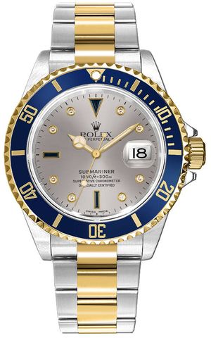 16613 Rolex Submariner Perpetual Automatic Chronometer Mens Watch