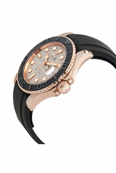 126655-0005 Rolex Yacht-Master 40 Diamond Pave Dial Mens Watch