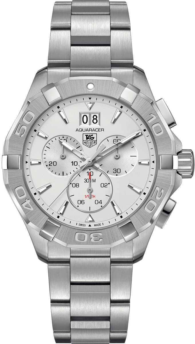 CAY1111.BA0927 TAG Heuer Aquaracer Mens 43mm Quartz Chronograph Watch - BRAND NEW