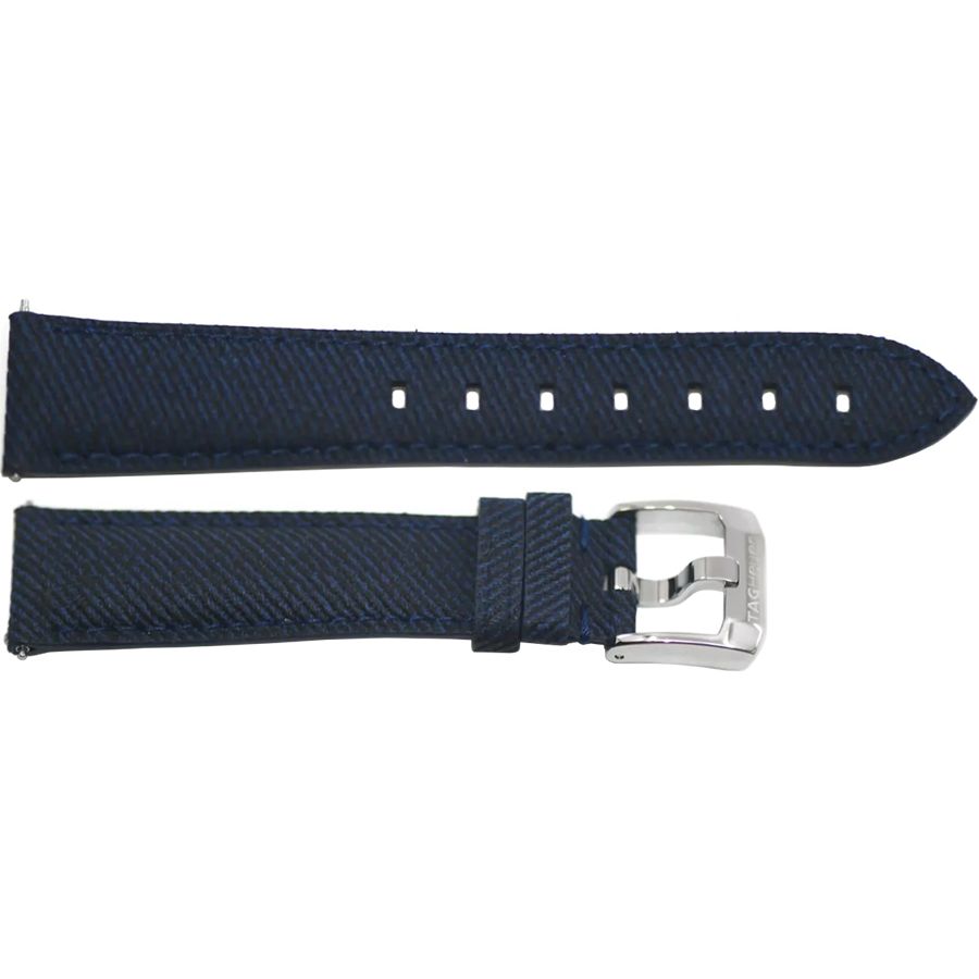 Tag Heuer Formula 1 18mm Blue Leather Strap BC0943 | Authentic Watches