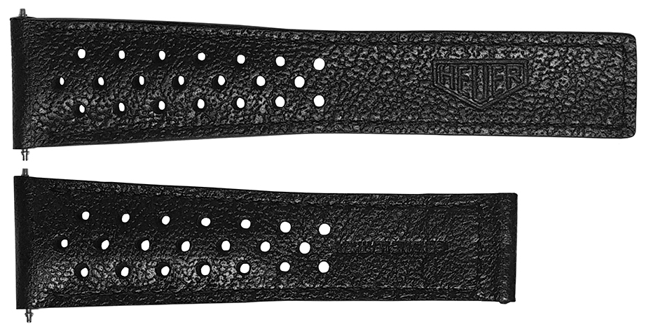 FC6356 | TAG Heuer Carrera 19mm Black Leather Strap
