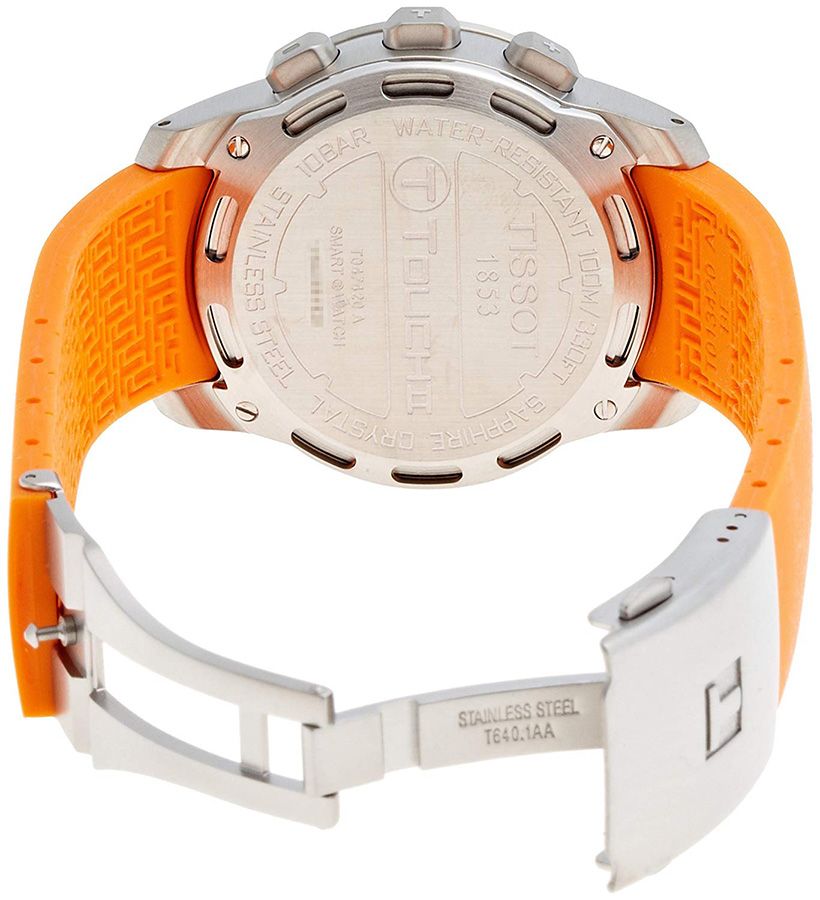 T0474201705101 Tissot T-Touch II Digital Black Dial Mens Watch.