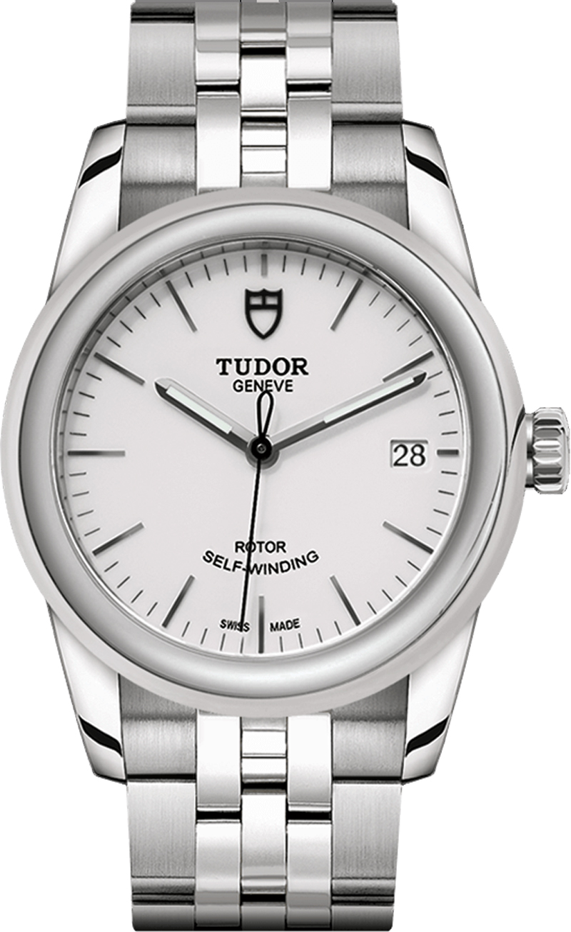 M55000-0001 Discounted Tudor Glamour Date 36 Steel