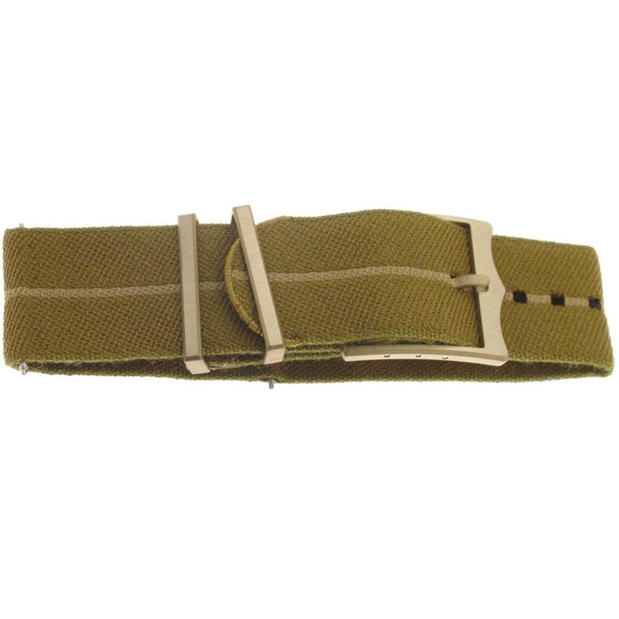 4322064 Tudor Beige Fabric Nato Strap