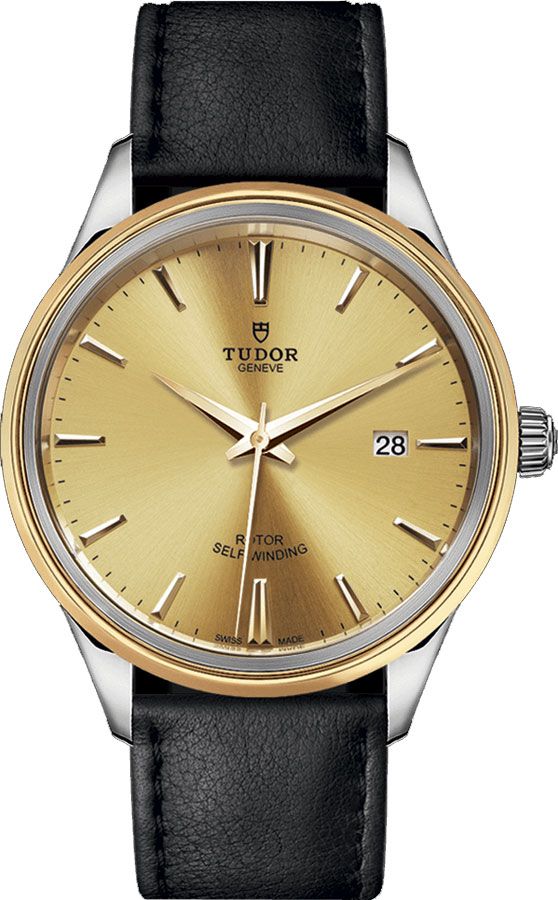 M12703-0007 New Tudor Style Men's Champagne Dial Watch