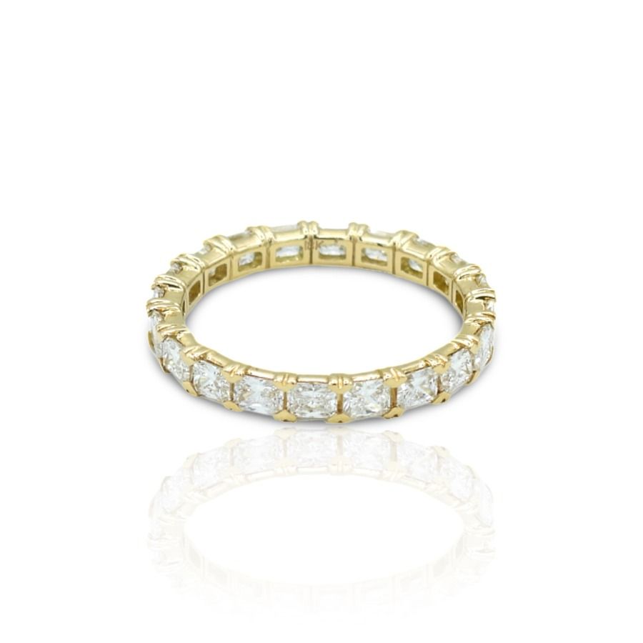 Diamond Eternity Ring, 1.48 Carat on 18k Yellow Gold 65786