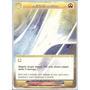 AEGIS AIRIA Mugic - Mipedian Secrets of the Lost City Deck Card # 164