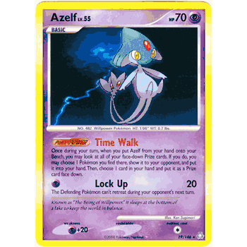 AZELF Pokemon Legends Awakened Rare Card # 19