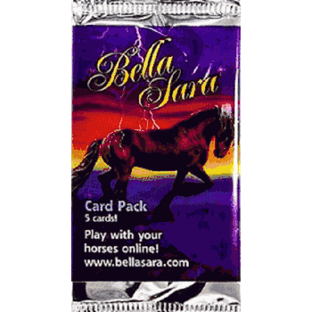 BELLA SARA FIRST SERIES Bella Sara Trading Card Booster Pack